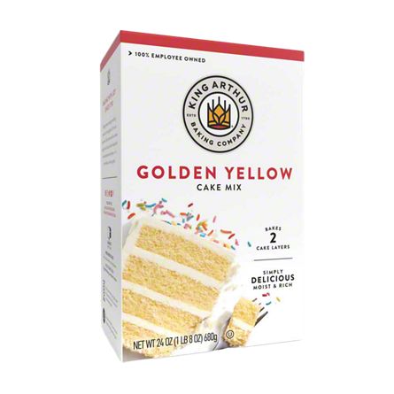 King Arthur Golden Yellow Cake Mix, 24 oz | Central Market - Really ...