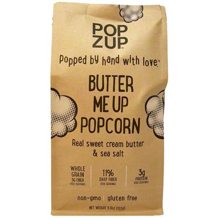 Popzup Butter Me Up Popcorn, 5 oz | Central Market - Really Into Food