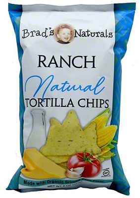 Brad's Naturals Ranch Natural Tortilla Chips, 8 oz | Central Market ...