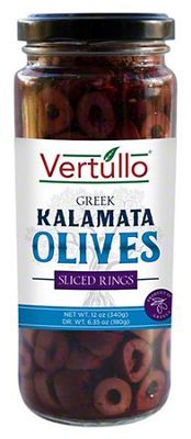 Vertullo Kalamata Olives Sliced Rings, 12 oz | Central Market - Really ...