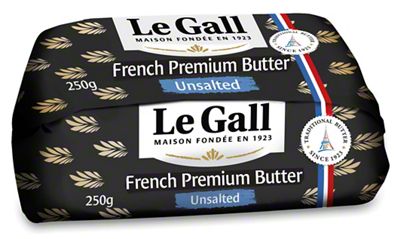 Le Gall Unsalted French Premium Butter, 250 g | Central Market - Really ...