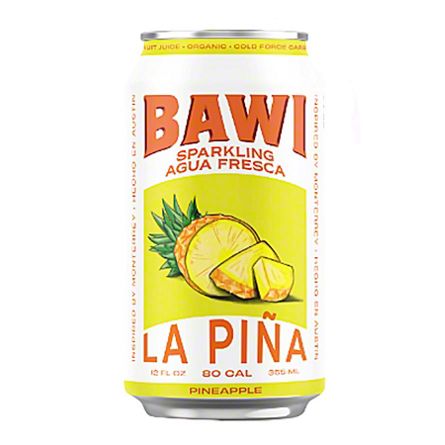 Bawi Sparkling Piña Agua Fresca, 12 oz | Central Market - Really Into Food