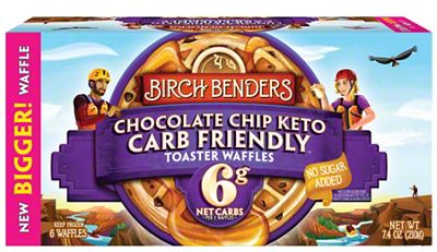 Birch Benders Chocolate Chip Keto Toaster Waffles, 6 ct | Central ...