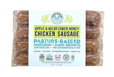Cooks Venture Chicken Sausage Apple & Wildflower Honey, 12 oz | Central ...