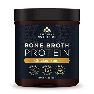 Ancient Nutrition 15g Protein Bone Broth - Chicken Soup, 11.4 oz ...