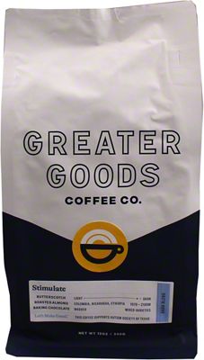 Greater Goods Coffee Stimulate Blend Whole Bean Coffee, 12 oz | Central ...