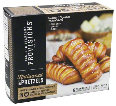 Eastern Standard Provisions Artisanal Turnbuckle Soft Pretzel Sticks, 6 ...