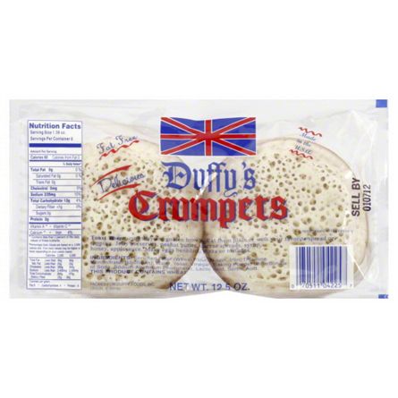 Duffy's Plain English Crumpets, 8 ct | Central Market - Really Into Food