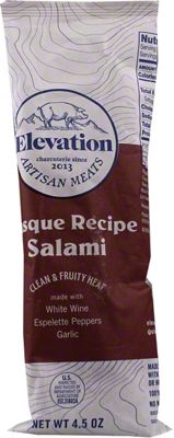 Elevation Charcuterie Basque Salami, 4.5 oz | Central Market - Really ...