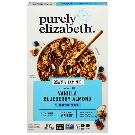Purely Elizabeth Vanilla Blueberry Almond Cereal, 11 oz | Central ...