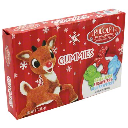 Imaginings Rudolph Gummies Box, 3 oz | Central Market - Really Into Food