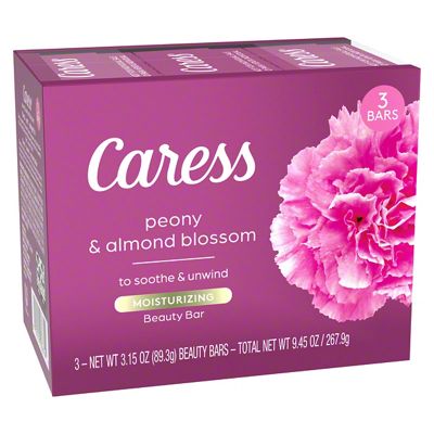Caress Beauty Bars - Peony & Almond Blossom, 3 ct | Joe V's Smart Shop ...