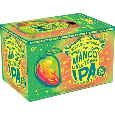 Sierra Nevada Peachy Little Thing Hazy IPA Craft Beer 6 pk Cans, 12 oz ...