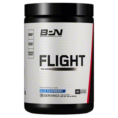 Bare Performance Nutrition Flight Pre-Workout - Blue Raspberry, 19.3 oz ...