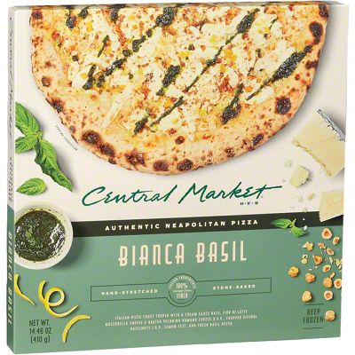 Central Market Frozen Pizza - Bianca Basil, 14.46 oz | Central Market ...