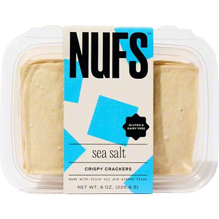 Nufs Sea Salt Crispy Crackers, 8 oz | Central Market - Really Into Food