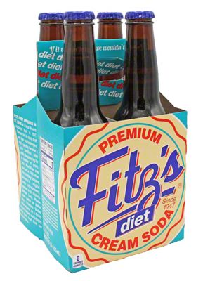 Fitz's Diet Cream Soda, 4 pk, 12 oz | Central Market - Really Into Food