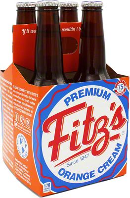 Fitz's Orange Cream Soda 12 oz Bottles, 4 pk | Central Market - Really ...