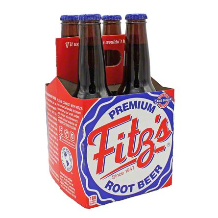 Fitz's Root Beer, 4 pk, 12 oz | Central Market - Really Into Food