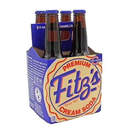 Fitz's Cream Soda, 4 pk, 12 oz | Central Market - Really Into Food