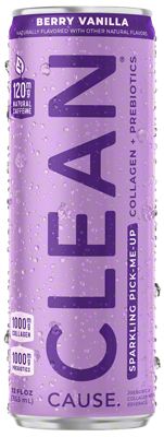 CLEAN Cause Collagen Energy Drink - Berry Vanilla, 12 oz | Central ...