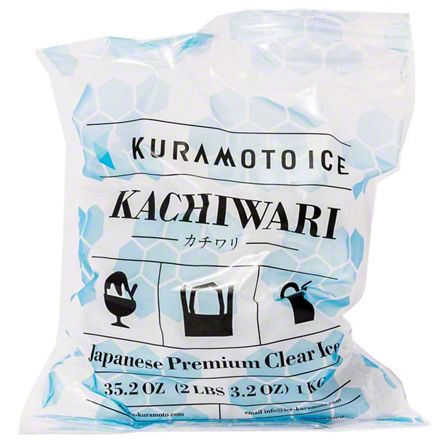 Kuramoto Ice Kachiwari Japanese Premium Clear Ice, 2 lb | Central ...