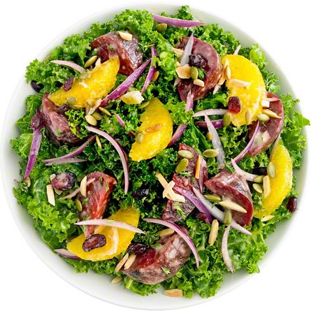 Beet, Kale & Orange Entree Salad With Almonds & Pepitas, ea | Central ...