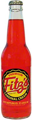 Fitz's Cardinal Cream Soda, 12 oz | Central Market - Really Into Food