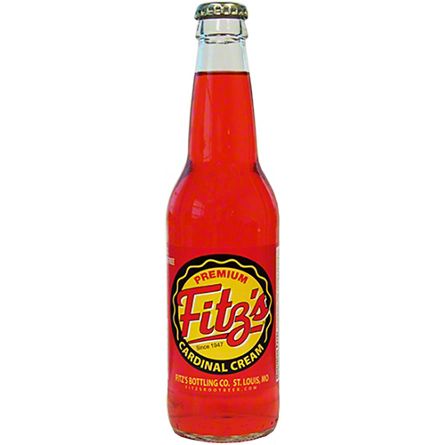 Fitz's Cardinal Cream Soda, 12 oz | Central Market - Really Into Food