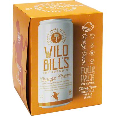 Wild Bills Orange Cream Soda 12 oz Cans, 4 pk | Central Market - Really ...