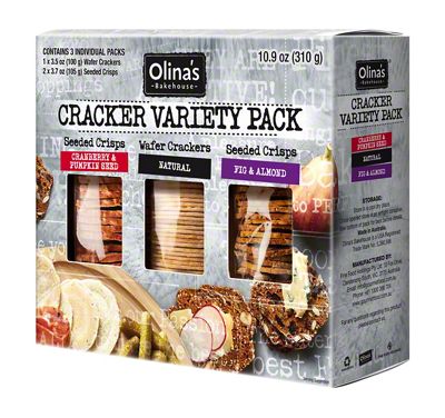 Olina's Bakehouse Cracker Variety Pack, 10.9 oz | Central Market ...