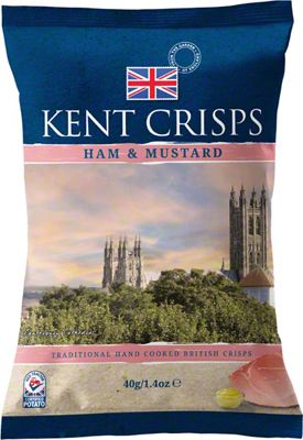 Kent Crisps Ham & Mustard Crisps, 40 g | Central Market - Really Into Food