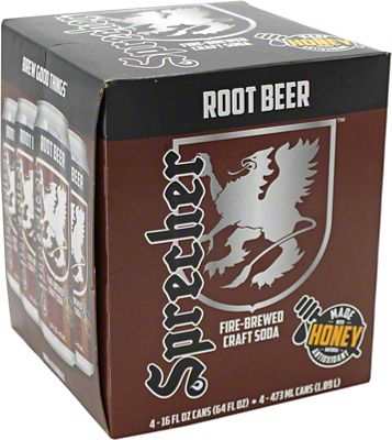 Sprecher Craft Brewed Root Beer 16 oz Cans, 4 pk | Central Market ...