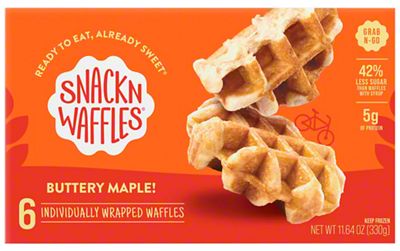 Snack'n Waffles Buttery Maple, 6 ct | Central Market - Really Into Food