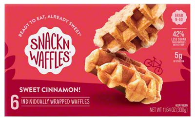 Snack'n Waffles Sweet Cinnamon, 6 ct | Central Market - Really Into Food