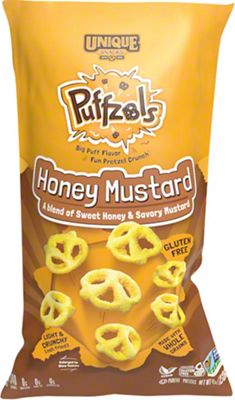 Unique Honey Mustard Puffzels, 4.8 oz | Central Market - Really Into Food