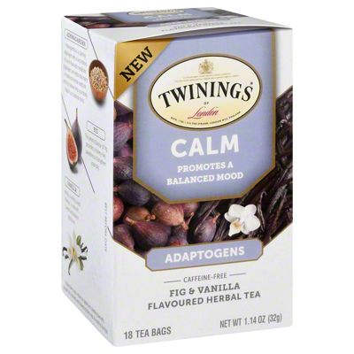 Twinings Calm Adaptogens Fig & Vanilla Herbal Tea, 18 ct | Central ...