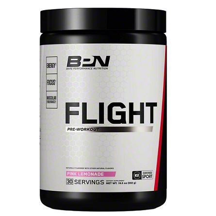 Bare Performance Nutrition Flight Pre-Workout - Pink Lemonade, 19.5 oz ...