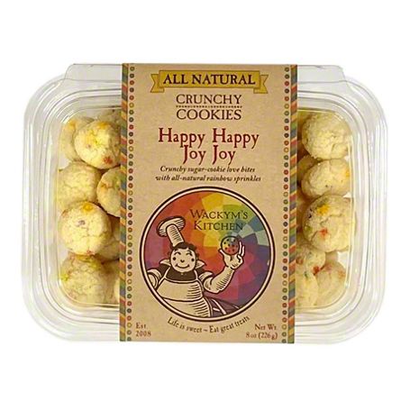 Wackym's Kitchen Happy Happy Joy Joy Cookies, 8 oz | Central Market ...