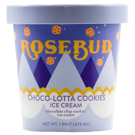 Rosebud Choco-Lotta Cookies Ice Cream, 1 pt | Central Market - Really ...
