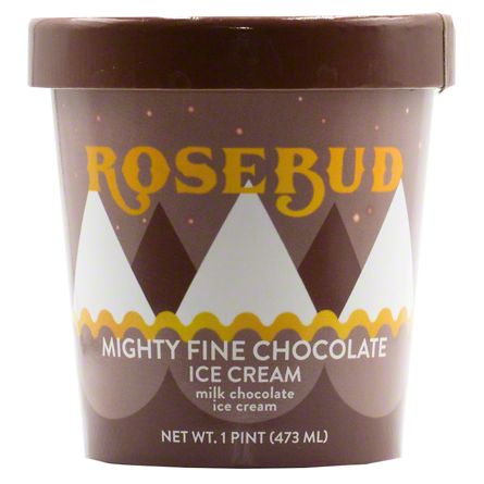 Rosebud Mighty Fine Chocolate Ice Cream, 16 oz | Central Market - Really Into Food