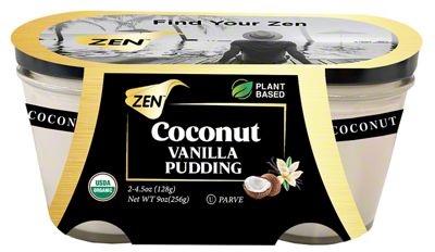 Zen Coconut Vanilla Pudding, 9 oz | Central Market - Really Into Food