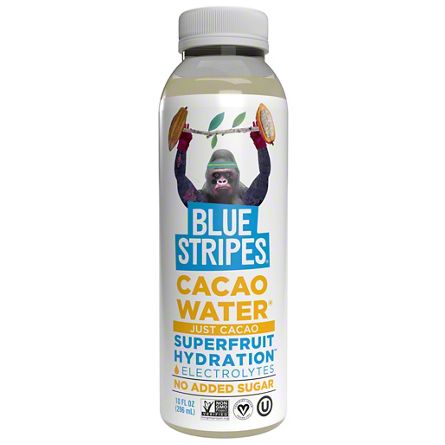 Blue Stripes Cacao Water, 10 oz | Central Market - Really Into Food
