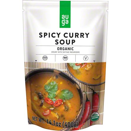 Auga Organic Spicy Curry Soup, 14.1 oz | Central Market - Really Into Food