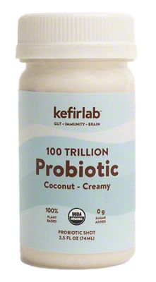 Kefir Lab Organic Probiotic Shot - Creamy Coconut, 2.5 oz | Central ...