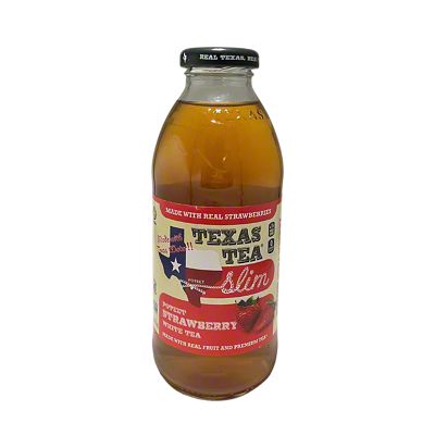 Texas Tea Slim Poteet Strawberry White Tea, 16 oz | Central Market ...