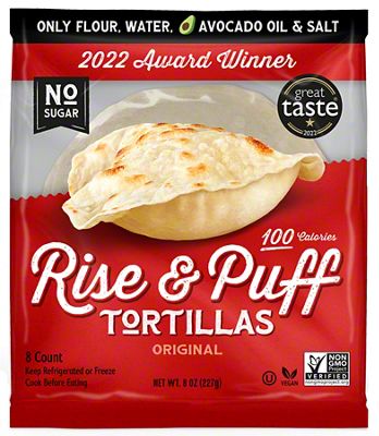 Rise & Puff Original Tortillas, 8 ct | Central Market - Really Into Food