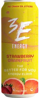 3E Energy Strawberry Grapefruit Energy Elixir, 12 oz | Central Market - Really Into Food