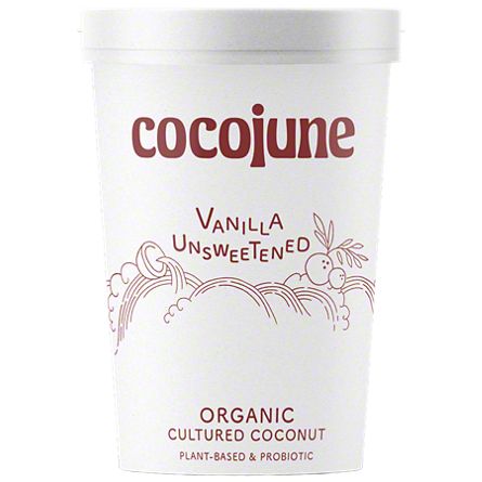 Cocojune Organic Vanilla Unsweetened Cultured Coconut Yogurt, 16 oz ...
