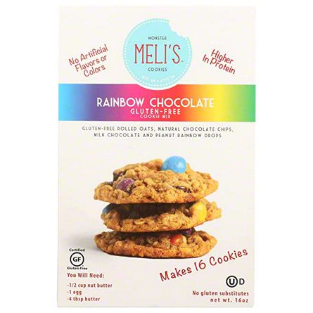 Meli's Monster Cookies Rainbow Chocolate Chip Mix, 16 oz | Central ...